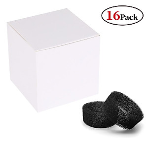 Foam Filters for Cat Water Fountain, Katlikatqi 16 Pack Cat Fountain Foam Filter Replacement, Compatible with SMA-800 Water Pump