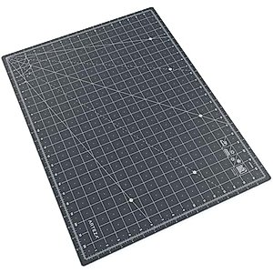 Arteza Rotary Cutting Mat, 18 x 24 Inches, Self-Healing, with Grid Lines and Non Slip Surface, for Fabric, Paper, and Vinyl, Durable and Flexible, Art Supplies for Crafts, Quilting, and Sewing