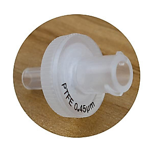LABLPSAI PTFE Syringe Filter 13mm Diameter 0.45μm Pore Size, Hydrophobic, 100Pcs