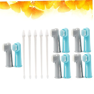 BESPORTBLE 15 Pcs 5 Set Pet Toothbrush Kit Dog Brush Pet Care Supplies Puppy Accessories for Small Dogs Toothbrush Accessories for Pet Cleaning Kit Toothbrushes Toothbrush for Dog