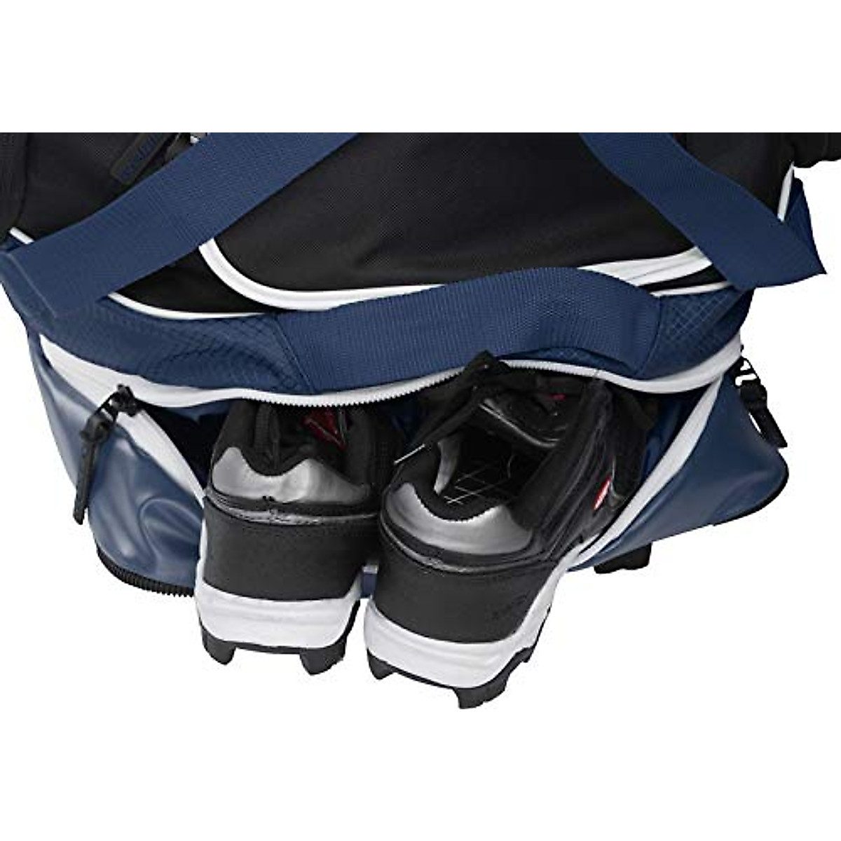 Rawlings | R1502 Wheeled Catcher's Bag | Baseball/Softball | Navy
