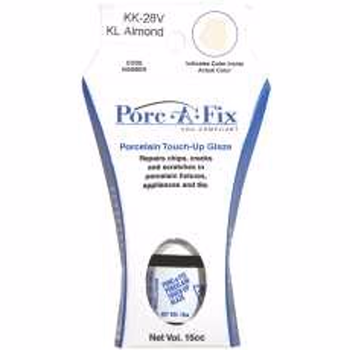 PORC-A-FIX KK-28V Porcelain Touch-Up Glaze, Kohler Almond - 289585