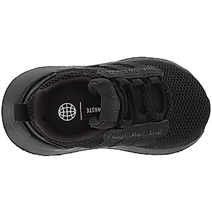 adidas Kids Racer TR21 Running Shoe, Black/Black/Carbon, 10 US Unisex Toddler