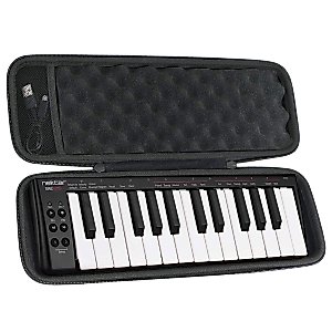 khanka Hard Travel Case Compatible with Nektar, 25-Key Midi Controller (SE25)