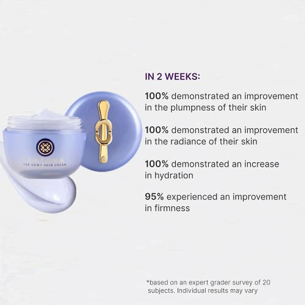 TATCHA The Dewy Skin Cream: Rich Cream to Hydrate, Plump and Protect Dry and Combo Skin - 50 ml / 1.7 oz