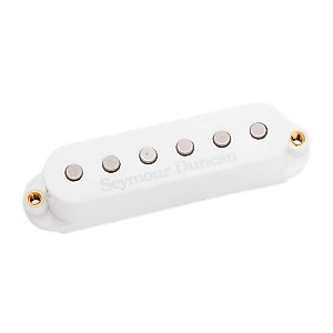 Seymour Duncan Sstk S4 M RV/RP WH Classic Stack Middle Position Reversed Pola of PU Winding White