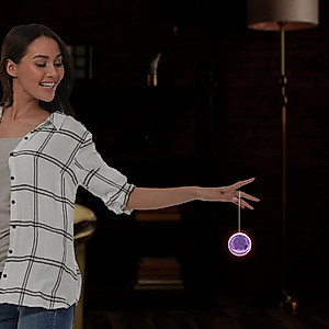 ArtCreativity Light Up Plastic Yoyos for Kids, Set of 3, Classic Yo-Yo Toys with Flashing LEDs, Light-Up Birthday Party Favors, Goodie Bag Fillers, Holiday Stocking Stuffers, Classroom Prizes