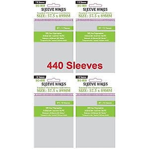 Sleeve Kings Standard USA Chimera Card Sleeves 57.5 X 89 mm (4x110 Pack, 440 Sleeves)