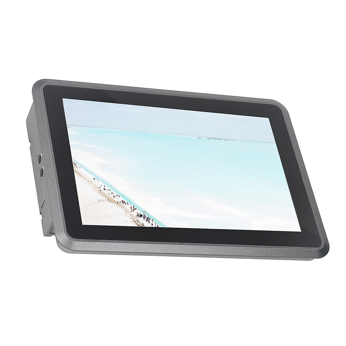 Rugged Touchscreen Tablet, Wide Voltage Quiet Industrial Tablet PC 100‑240V for Industrial Automation (US Plug)