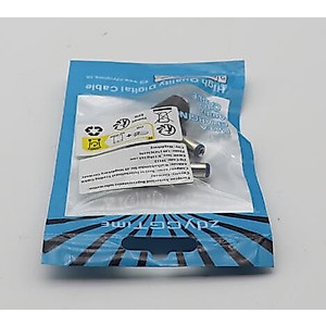 zdyCGTime 90 Degree Angle DC5.5x2.1mm Male to Female Adapter 5 Volt DC Barrel Power Jack Charging Cable Connector for Tablet (DC5.5x2.1mm)(2pack)