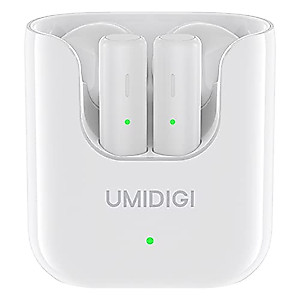 UMIDIGI Wireless Earbuds, AirBuds U Wireless Headphones with Microphones, Bluetooth 5.1 Earphones in-Ear, Touch Control Bluetooth Earbuds, 24H Playing Time for Work, Home Office