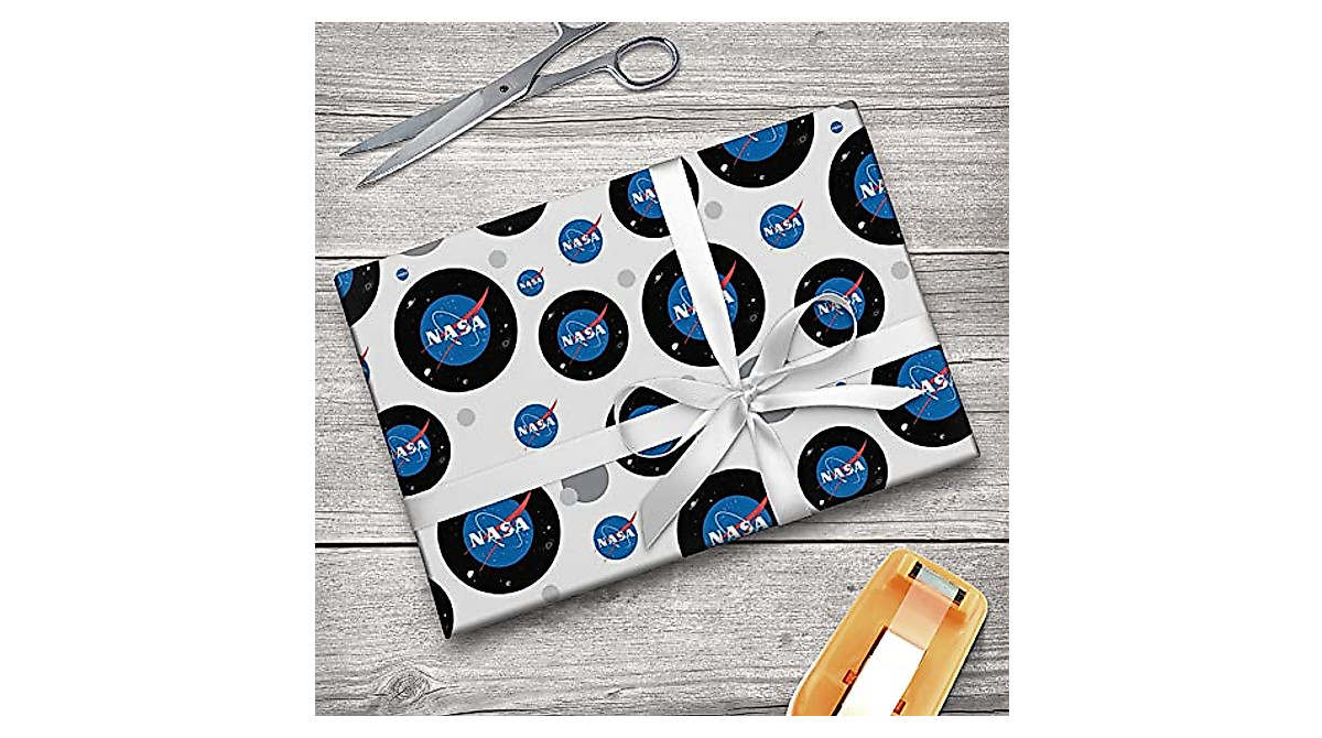 Get Official NASA Meatball Logo Gift Wrap & Paper Roll