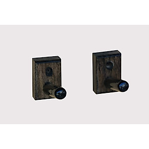 KR Ideas Horizontal Archery Bow Holder (Made in The USA) (Aged)