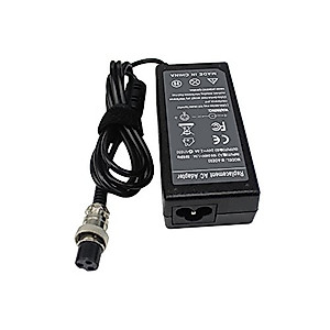 LNOCCIY 48W 24V 2A Scooter Battery Charger for Razor E100 E200 E300 MX350 ZR350 PR200 for Razor Ground Force;Razor Pocket Mod;Sunl Scooter;Mini Chopper;Dirt Quad Bike;Pocket Mod Cable