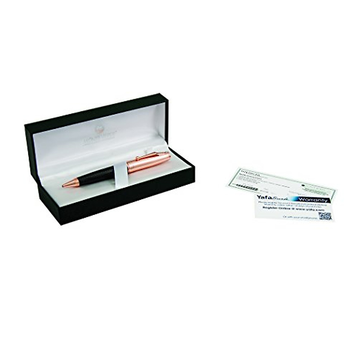 Monteverde Invincia Rose Gold with Black Carbon Fiber Ballpoint Pen (MV40060)