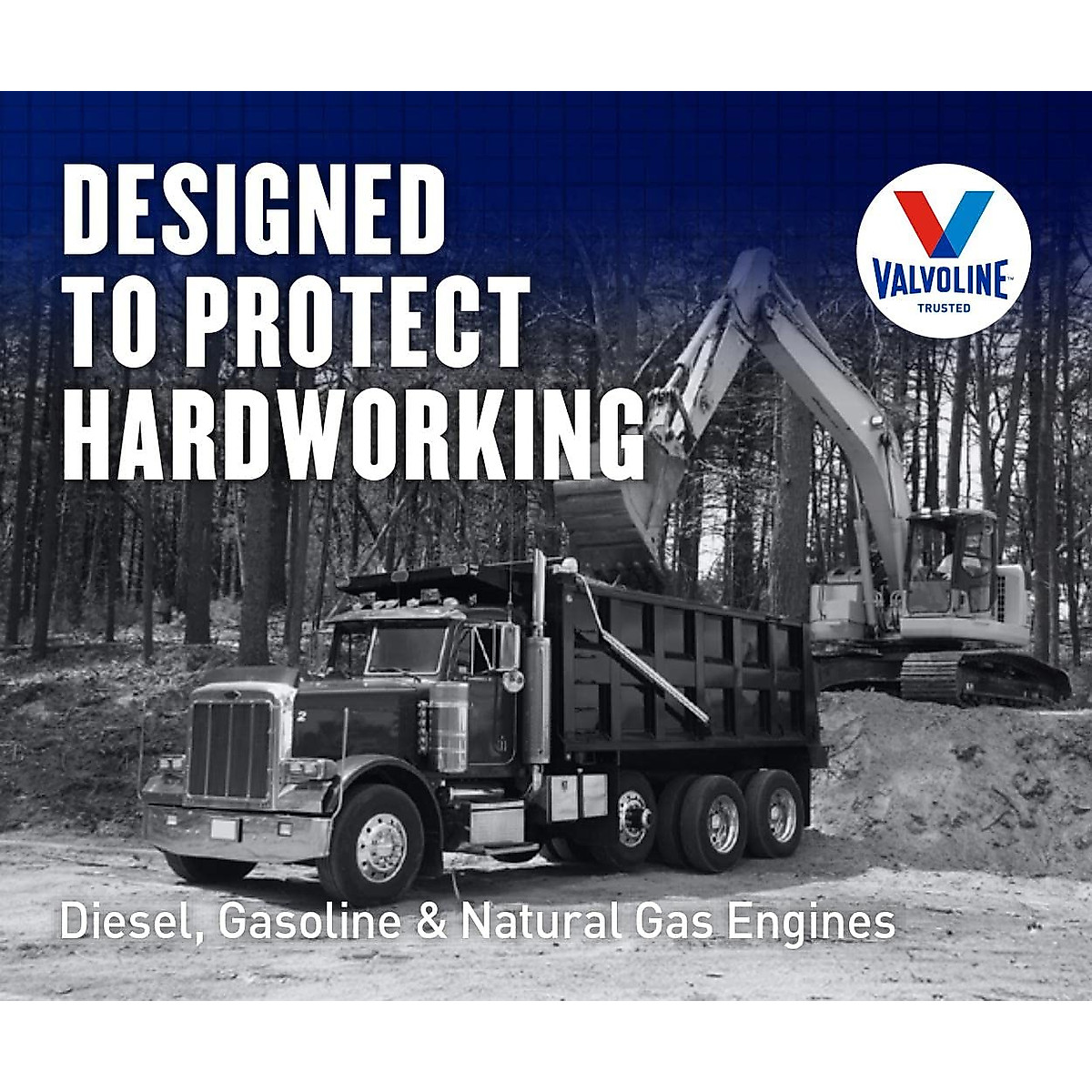 Valvoline Premium Blue Extreme SAE 5W-40 Full Synthetic Diesel Engine Oil 1 GA, Case of 3