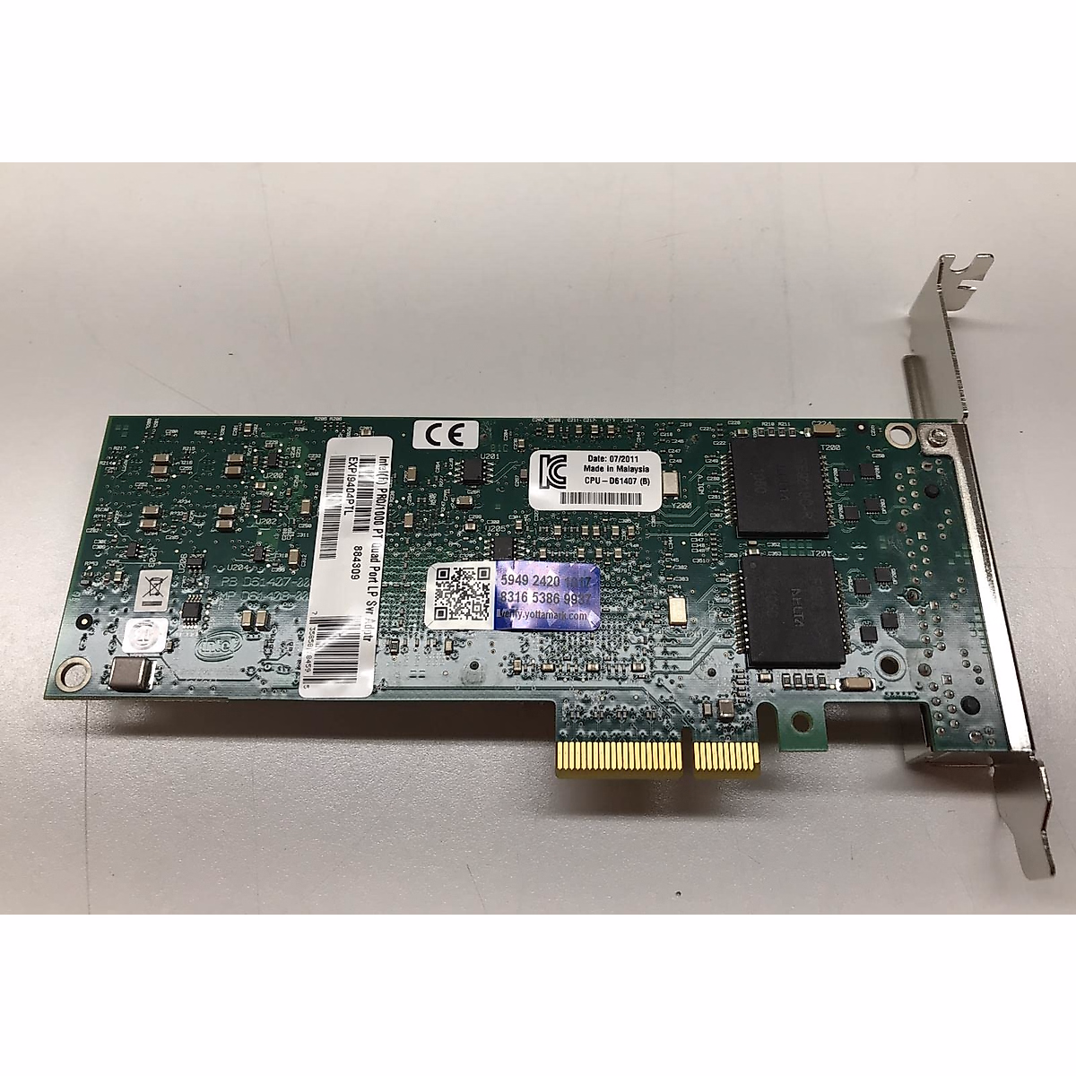 Intel Pro 1000 PT Quad Port PCIe x1 Adapter EXPI9404PTL