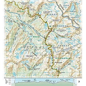 John Muir Trail Topographic Map Guide (National Geographic Topographic Map Guide) (National Geographic Topographic Map Guide, 1001)
