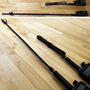 Authentic Genuine Nagoya NA-F30 30-Inch Tactical Foldable Whip Amateur (144/430MHz) Antenna SMA-Female for BTECH and BaoFeng Radios