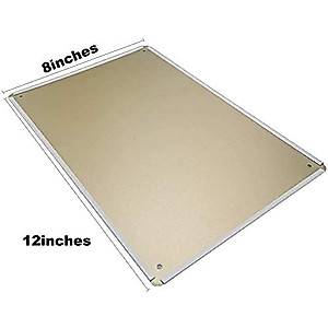 Deer Hunter Metal Sign 8 X 12 Tin Sign Home Cafe Bedroom Wall Decoration Easter Mother's Day Best Gifts for Friends Family Neighbors