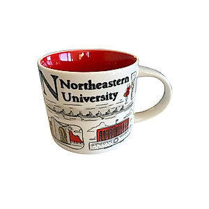 Starbucks Northeastern University Been There Campus Collection 14 oz Mug