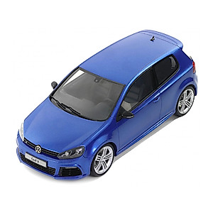 2010 Golf VI R Rising Blue Metallic Limited Edition to 3000 Pieces Worldwide 1/18 Model Car by Otto Mobile OT412