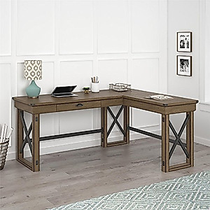 Ameriwood Home Wildwood L Shaped Desk