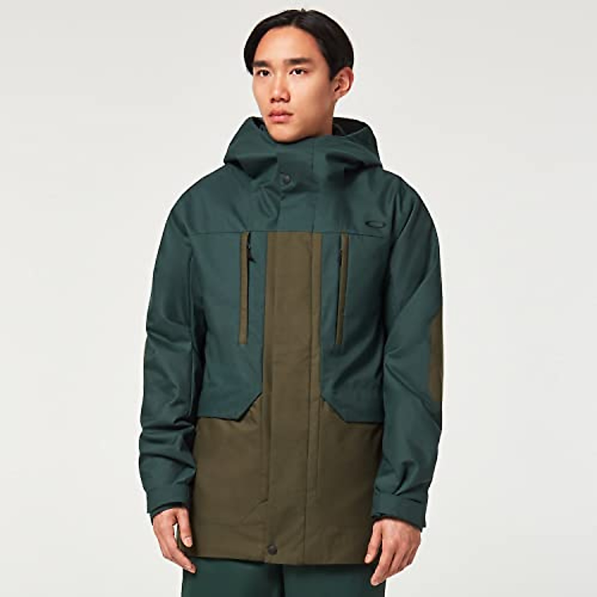 Oakley Standard Sierra Insulated Jacket, Hunter Green/New Dk Brush, Large