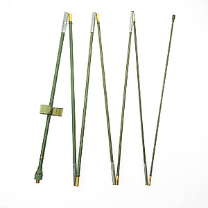 HF Manpack Collapsible 7 Element Whip Antenna 285 CM Length