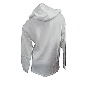 Victoria's Secret Pink Fleece Campus Pullover Sweatshirt Hoodie Color White New (as1, alpha, x_l, regular, regular)