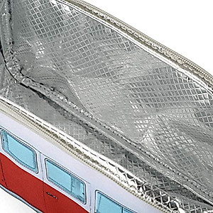 Volkswagen Insulated Lunch Box Bag - Spacious Reusable Tote Cooler Bag for Kids and Adults with Carry Handle - Official VW Bus Accessories, Multiple Colors