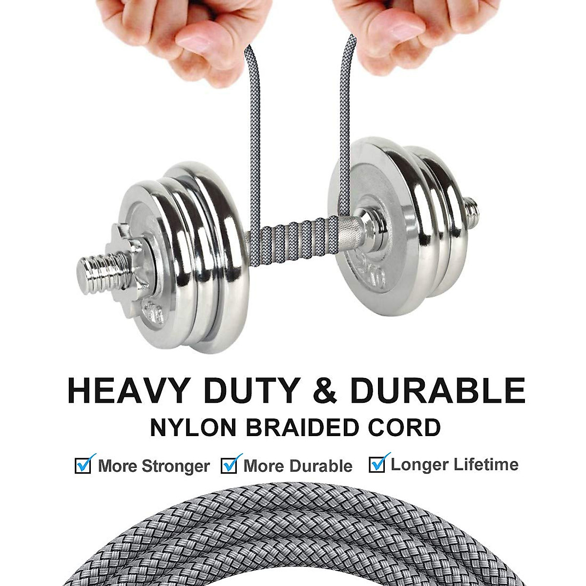 CLEEFUN USB C Cable, USB to USB C Cable Braided, [5 Pack, 3/3/6/6/10 ft] Type C Charger Fast Charging Cable for iPhone 15 Pro Max/Pro/Plus, for Samsung Galaxy S24 S23 S22 S21 S20 Ultra S10, Moto,Pixel