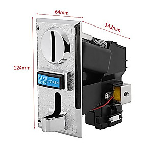 Multi Coin Acceptor Selector Slot for Arcade Game Mechanism Vending Machine