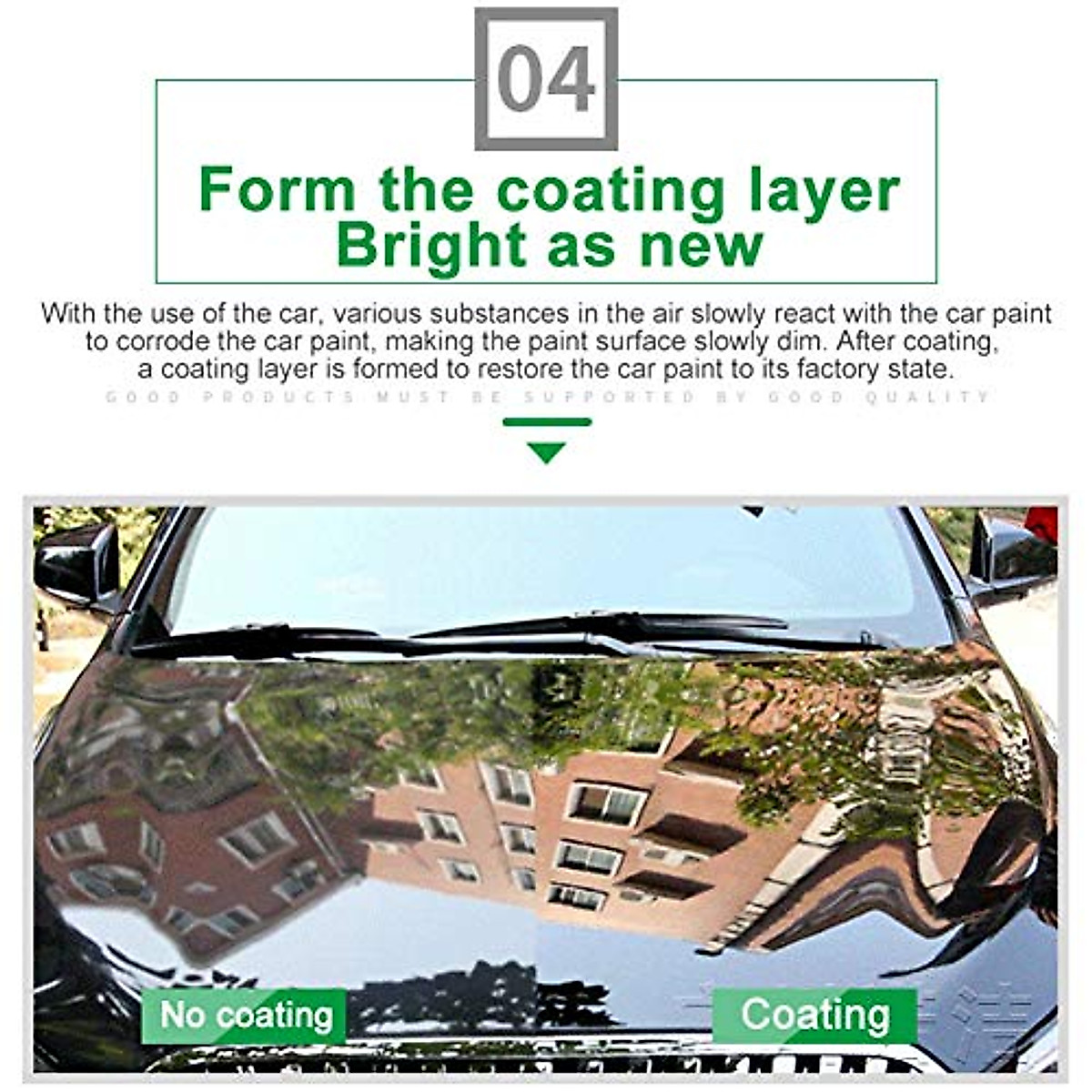 Malcm 2022 Nano Ceramic Coated Spray, Ultimate Ceramic Coating Spray - Washless Car Polish Super Hydrophobic Polish & Polymer Paint Sealer Details-300ML