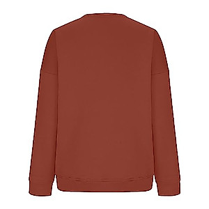 Oversized Sweatshirt For Women Fall Fashion 2023 Long Sleeve Crewneck Pullover Sweatshirts Casual Loose Sweater Tops
