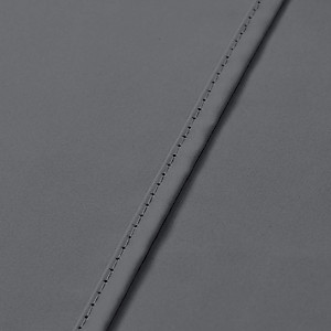 DECOVSUN Tie Up Blackout Valance for Window 18 Inches Long Thermal Insulated Adjustable Valance for Kitchen Windows Rod Pocket Top Tie-up Shade Window Curtain for Kids Room 1Panel Grey