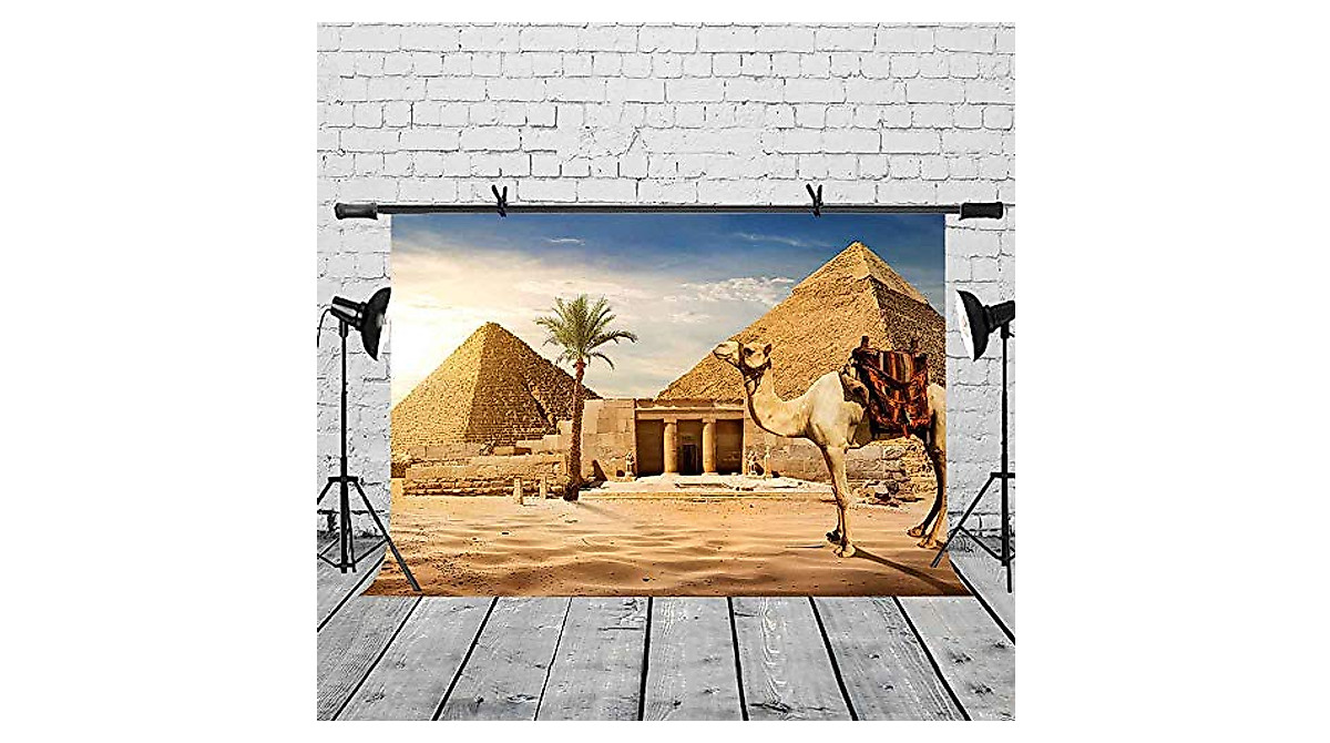 Create Stunning Egyptian Pyramid Backdrop | LYLYCTY 7x5ft Studio Prop