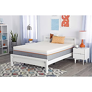 Craft & Trade CopperGel Cooling Pressure-Relieving Memory Foam Mattress Topper, 3-Inch, King