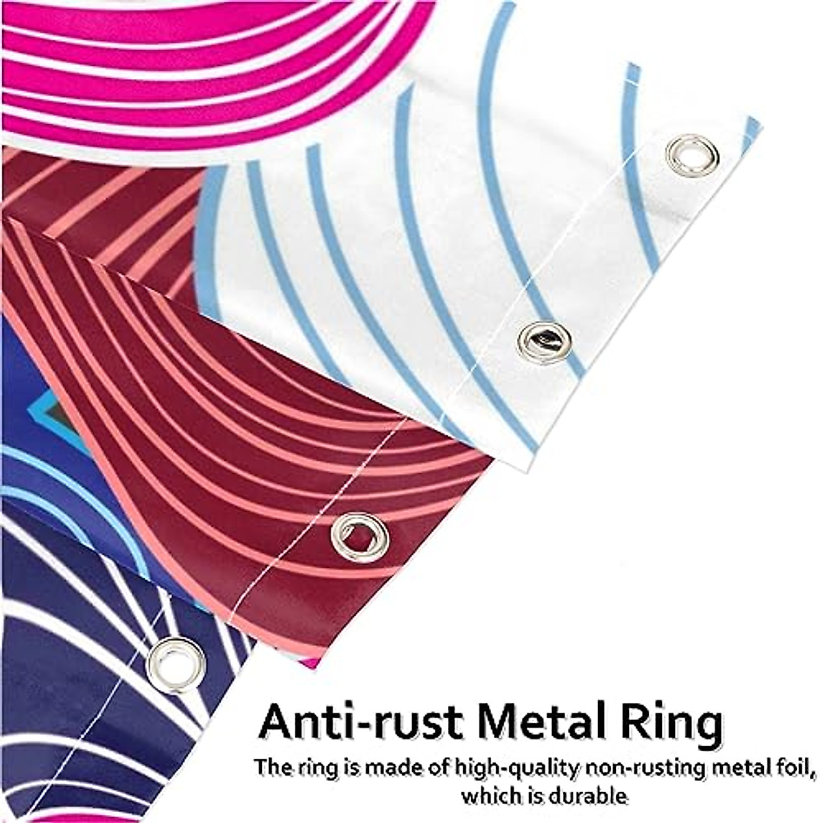 bisibuy Pink Flamingo Shower Curtain 72x72 Inches Washable Polyester Fabric Curtains Shower Set with Hooks Decorative Shower Curtains for Bathroom, Guest Bath, Stalls and Tubs