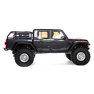 Axial RC Truck 1/10 SCX10 III Jeep JT Gladiator Rock Crawler with Portals RTR (Batteries and Charger Not Included), Gray, AXI03006BT1