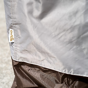 OVIOS Patio Furniture Set Cover Outdoor Sectional Sofa Set Cover Outdoor Sofa and Ottomans Cover Waterproof Furniture Covers, 78" L x 31" W x 29" H, Beige-Brown