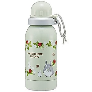 Skater SSSC6-A Single Layer Stainless Steel Bottle, 20.9 fl oz (580 ml), Room Temperature, Health, For Drinks, My Neighbor Totoro, Strawberry, Studio Ghibli