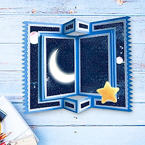 3D Card Shape Dies for Card Making, Storybook Folder Nested Rectangle Frame Cutting Die for Scrapbooking on Clearance Paper Crafting Decor DIY Album