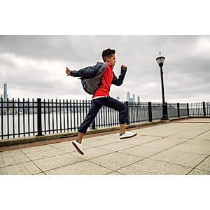 French Toast Boys' Adjustable Waist Relaxed Fit Pant (Standard & Husky), Navy Blue, 7