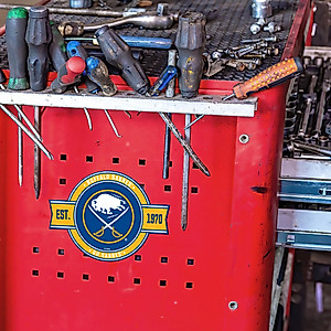 Rico Industries NHL Hockey Buffalo Sabres Standard Badge Magnet - for Car, Fridge