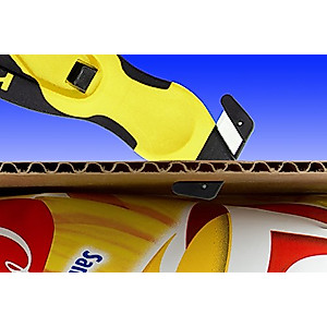 Klever X-Change, KCJ-XC-B, Safety Cutter, 6-1/2 in., Black/Blue