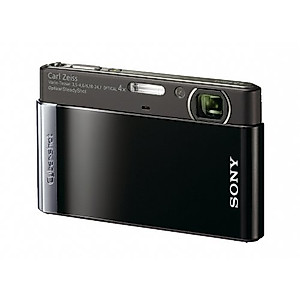 Sony Cyber-shot DSC-T90 12.1MP Digital Camera with 4x Optical Zoom and Super Steady Shot Image Stabilization (Black)