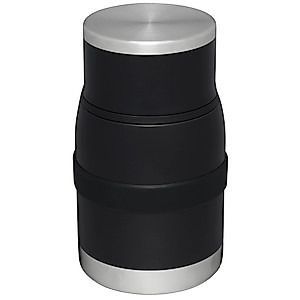 Stanley Adventure To Go Insulated Food Jar with Cup Lid and Spork - 24oz - Stainless Steel Insulated Food Container - BPA-Free and Dishwasher Safe