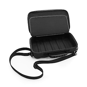 CASEMATIX Mixer Audio Case Compatible with Yamaha Mixer Mg06X, Yamaha AG03MK2 Mixer, MG06 Audio Interface or AG03 Streaming Mixer with Accessories - Includes Shoulder Strap and Travel Case Only