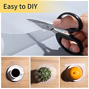 ZOFGENOW Shelf Liner Non-Slip Cabinet Liner and Drawer Liner, 12 in x 25 FT Non Adhesive Washable Oil-Proof for Kitchen Cabinet, Shelves, Refrigerator, Storage, Desks Clean